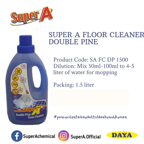 SuperA All purpose Floor Cleaner (Double Pine) 1.5 L | Daya Awana