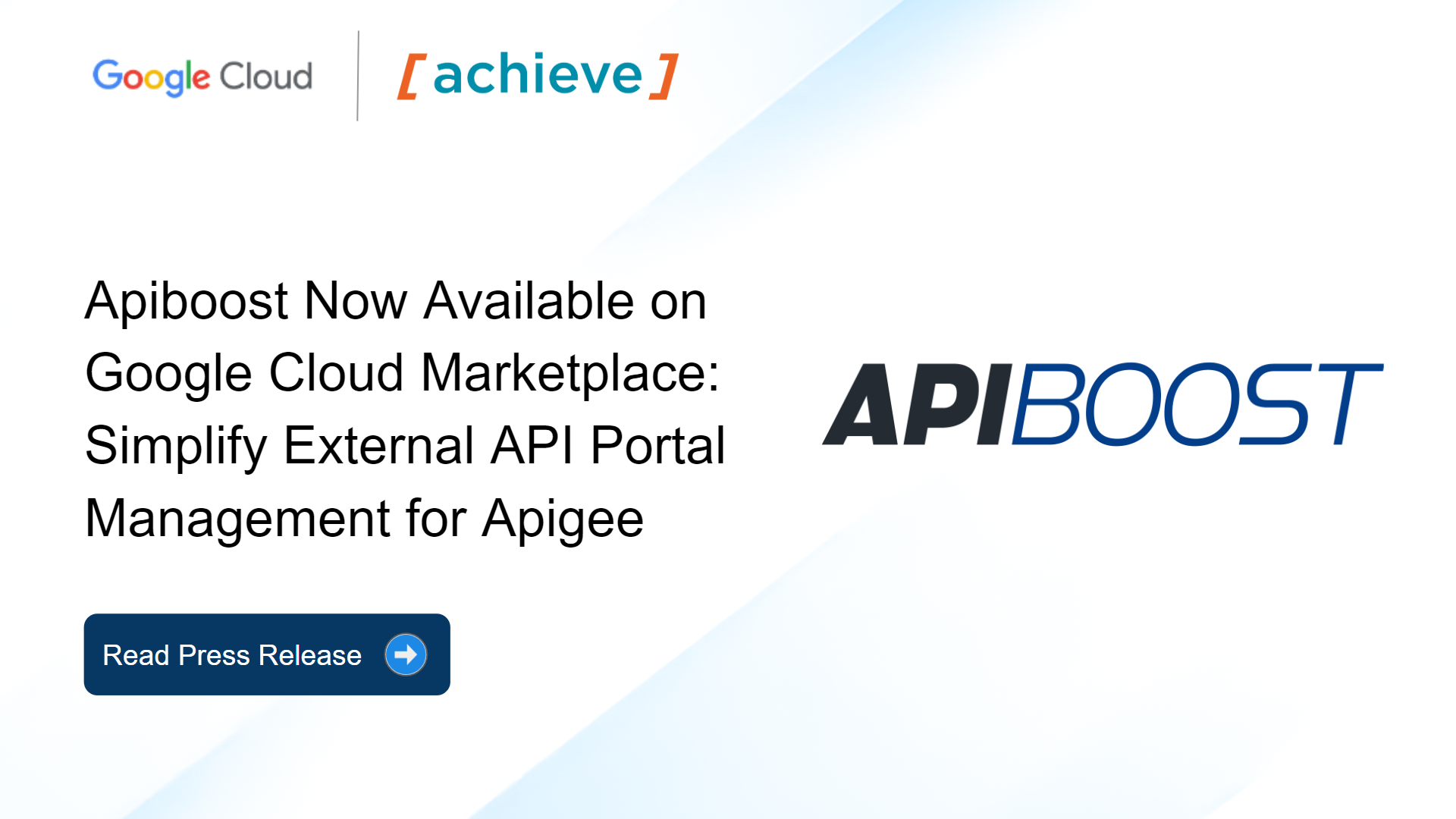 Apiboost Now Available on Google Cloud Marketplace: Simplify External ...