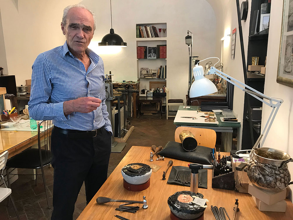 Locals in Italy: Meet Enzo, Metalsmith Artisan in Florence