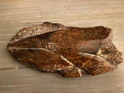 Whale Rib Bone Carving of Humpback | My Site