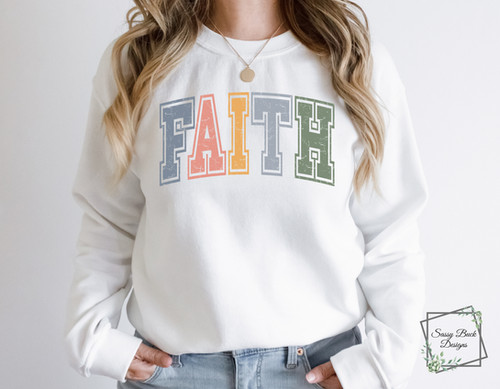 Faith Block Letters | Sassy Buck Designs