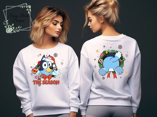 Youth Tis The Season Bluey | Sassy Buck Designs