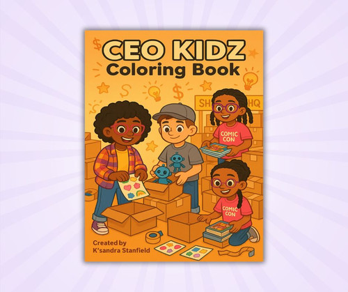 CEO KIDZ Coloring Book: Dream, Draw & Create! | Ceo Kidz