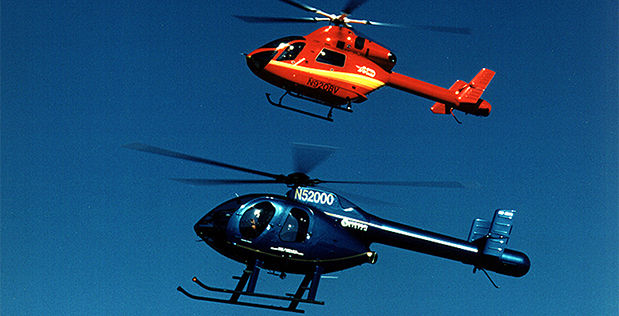 NOTAR. No Tail Rotor Helicopter