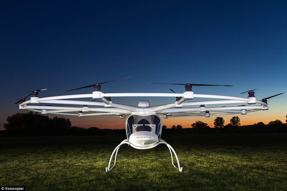 Volocopter 2X Autonomous Aerial Taxi