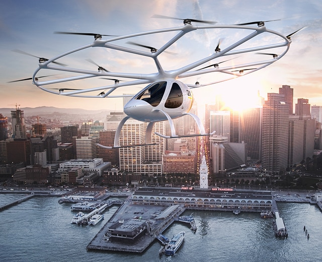 Volocopter 2X Autonomous Aerial Taxi