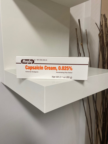 Capsaicin Cream 0.025% | Mysite 1