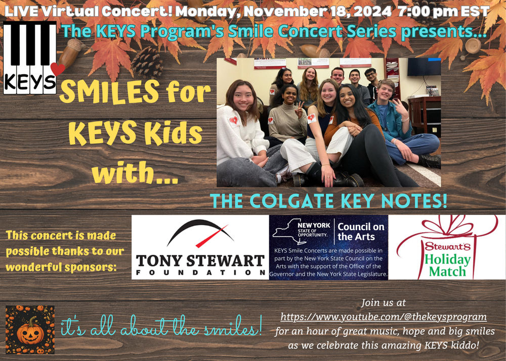 Smile Concert for KEYS Kids | Keysprogram