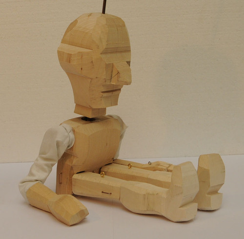 Head and body for puppet on wire | Puppets in Prague