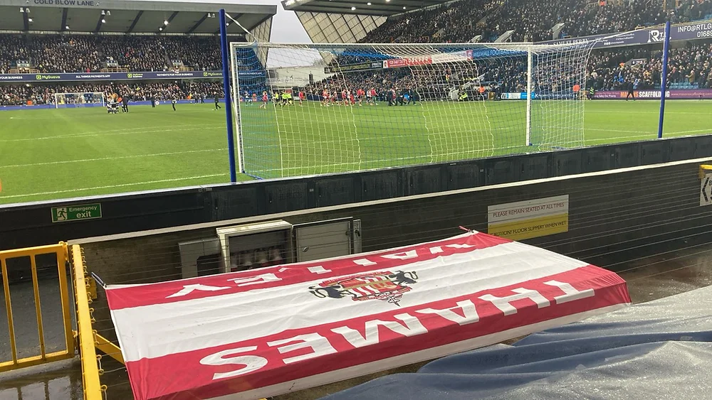 LINES FROM LONDON V MILLWALL