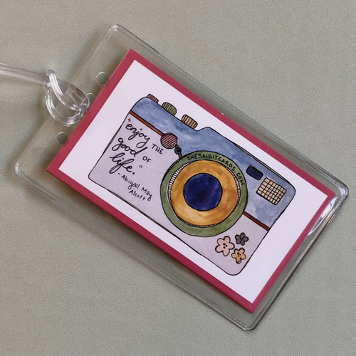 Camera Luggage Tag | Shesaidit