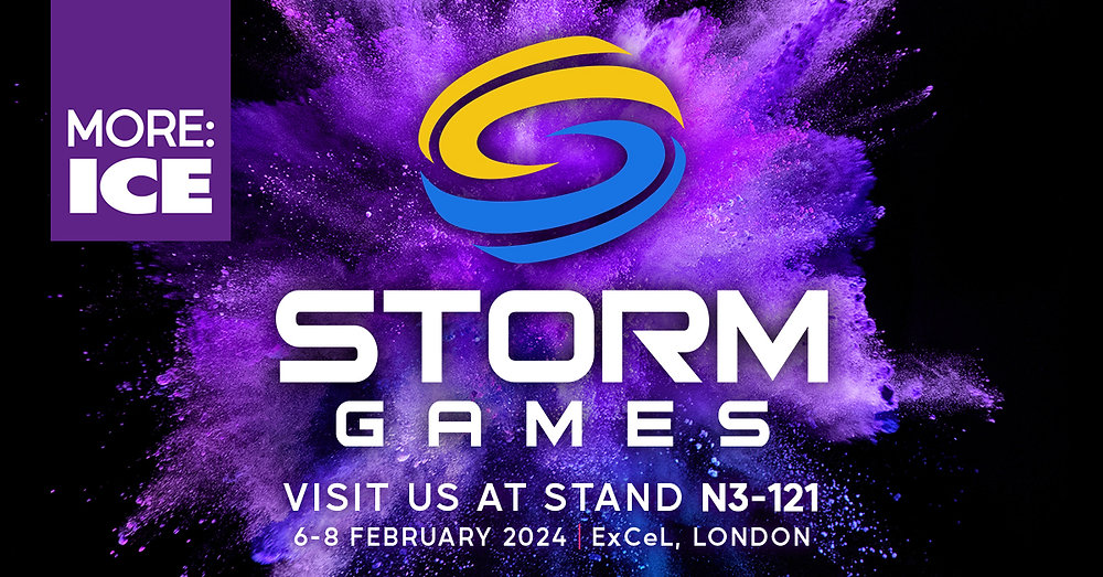 Storm Games are exhibiting at ICE 2024