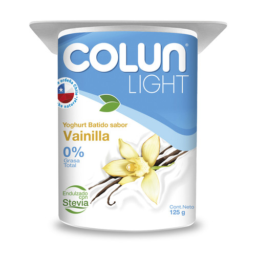 Yogurt Light Colun Vainilla 125 gr. | GT2022
