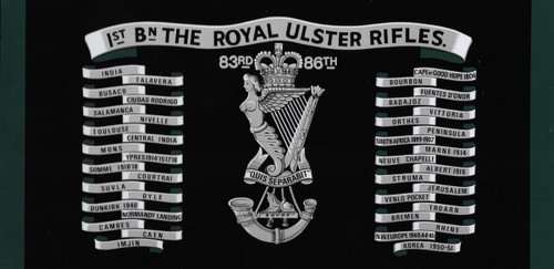 1st Bn Royal Ulster Rifles Ice Bucket | Regimental Replicas