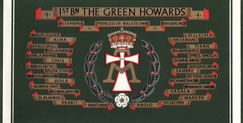 Green Howards Framed Emblazon | Regimental Replicas