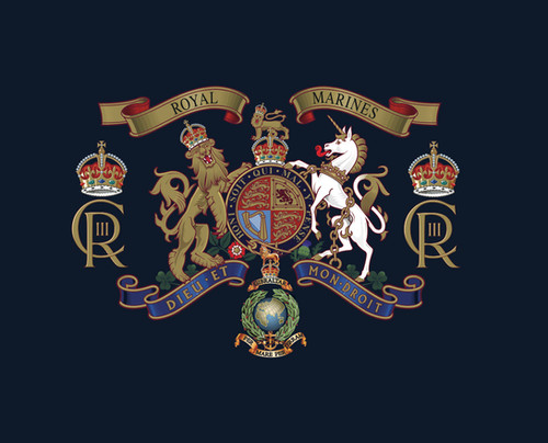 Royal Marines (CIIIR) Framed Emblazon | Regimental Replicas