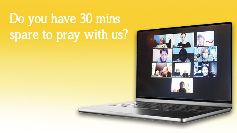 Pray with us on Zoom