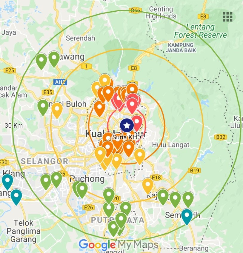 The Spatial Distribution of Klang Valley Affordable Housing
