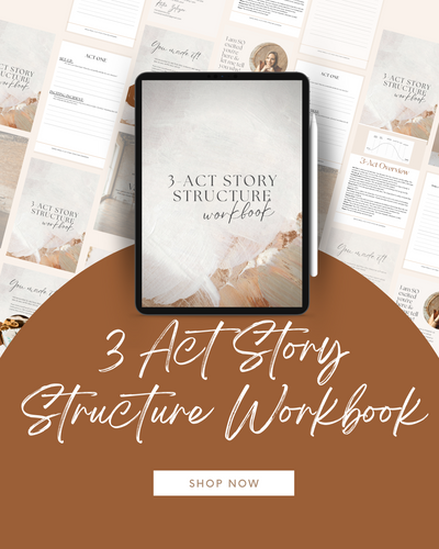 3 Act Story Structure: Fiction Writers Workbook | Meraki