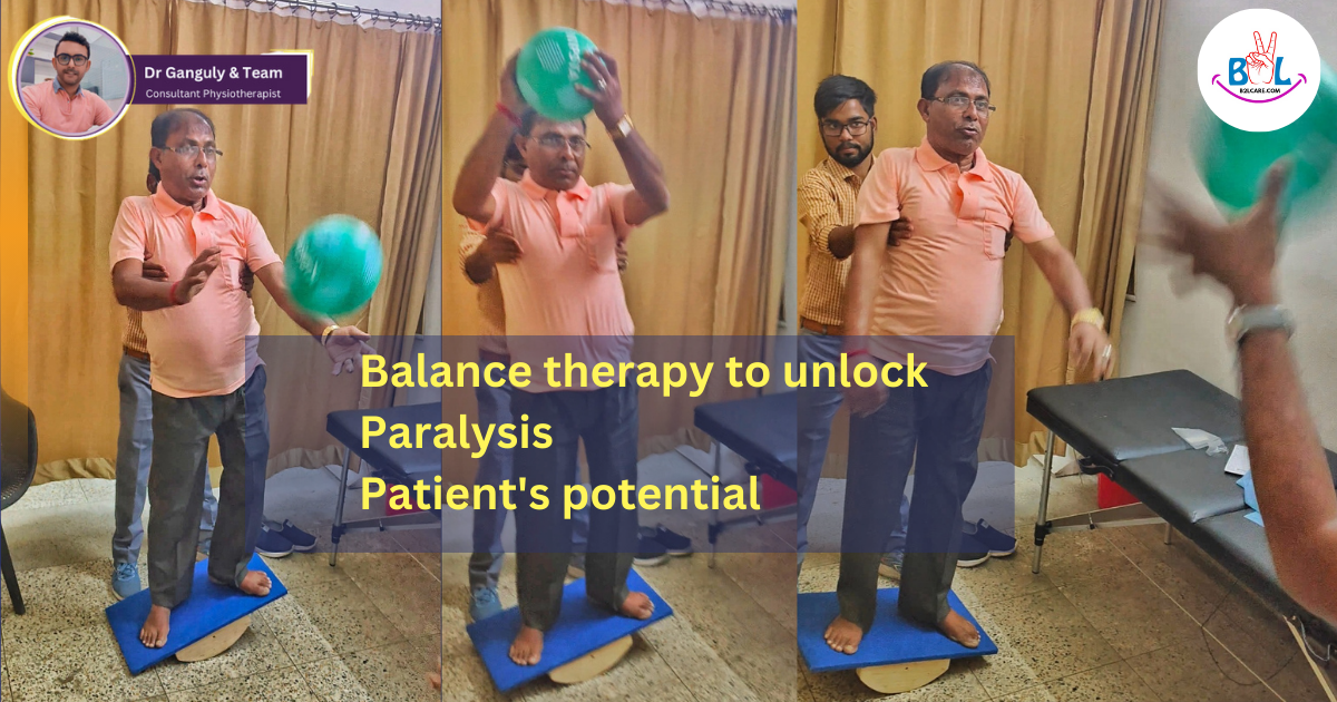 Neuro Physiotherapy to enhance Balance and stability of paralysis patients