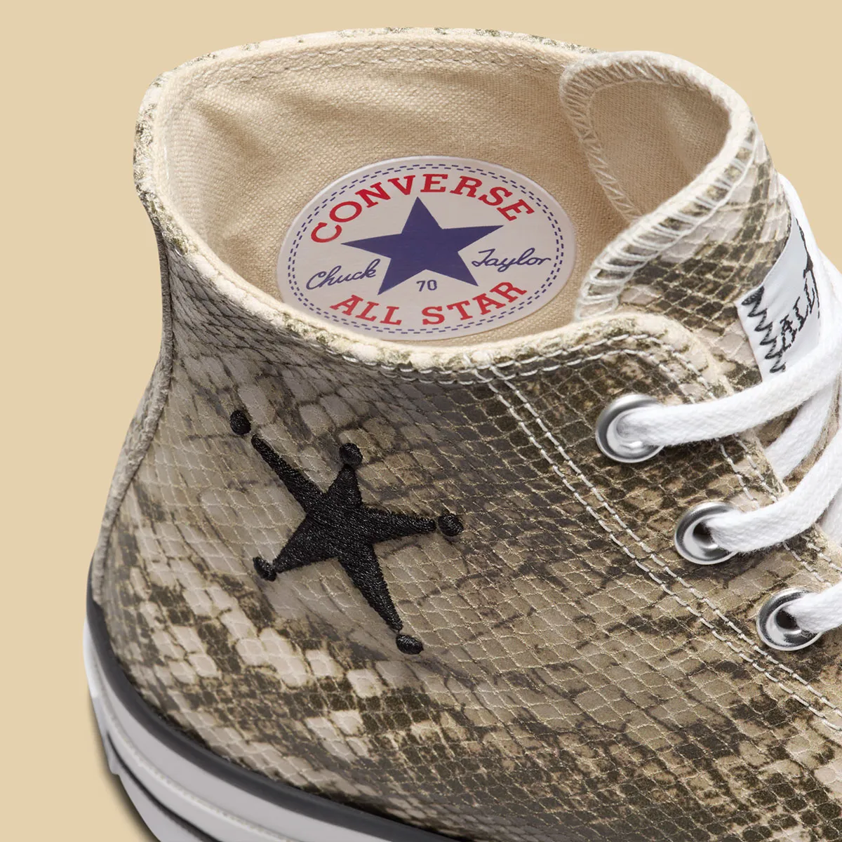 Stüssy Unveil Their Latest Snakeskin Converse Chuck 70 Release Stüssy Unveil Their Latest Snakeskin Converse Chuck 70 Release