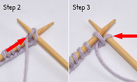 purl stitch tutorial