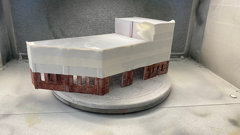 Building a Custom N Scale Structure