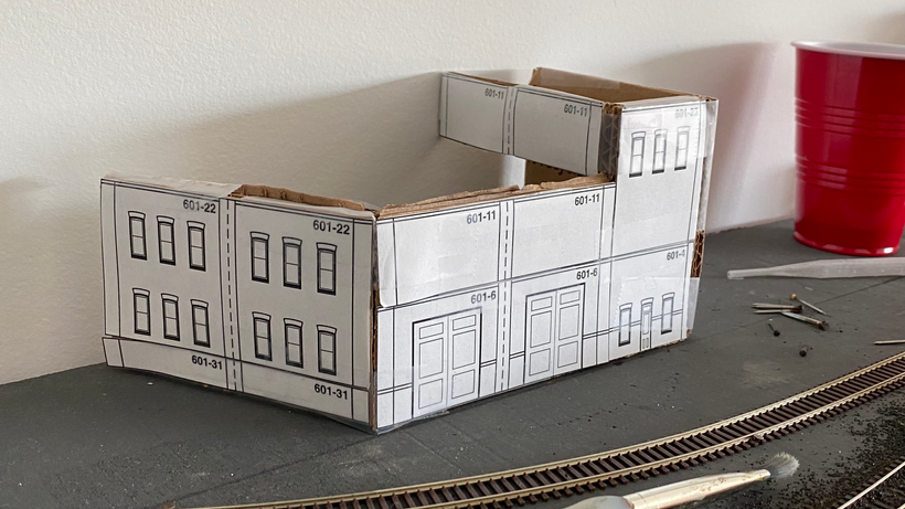 Building a Custom N Scale Structure