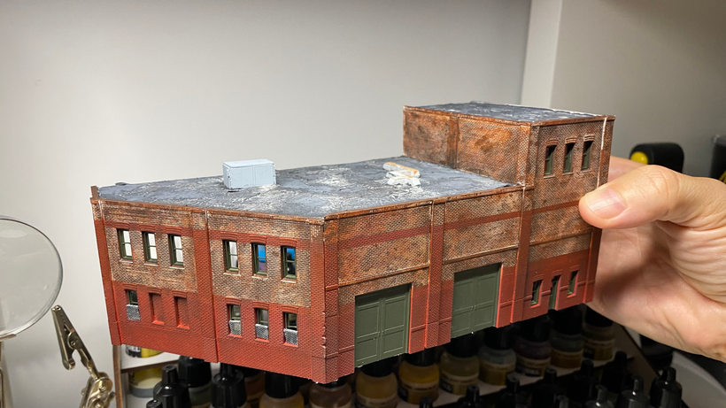 Building a Custom N Scale Structure