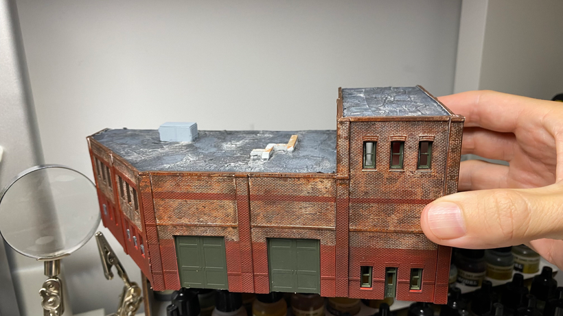Building a Custom N Scale Structure