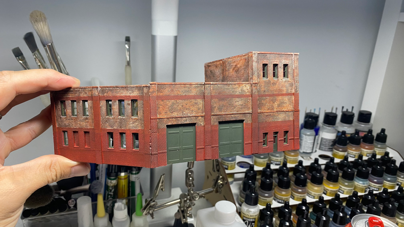 Building a Custom N Scale Structure