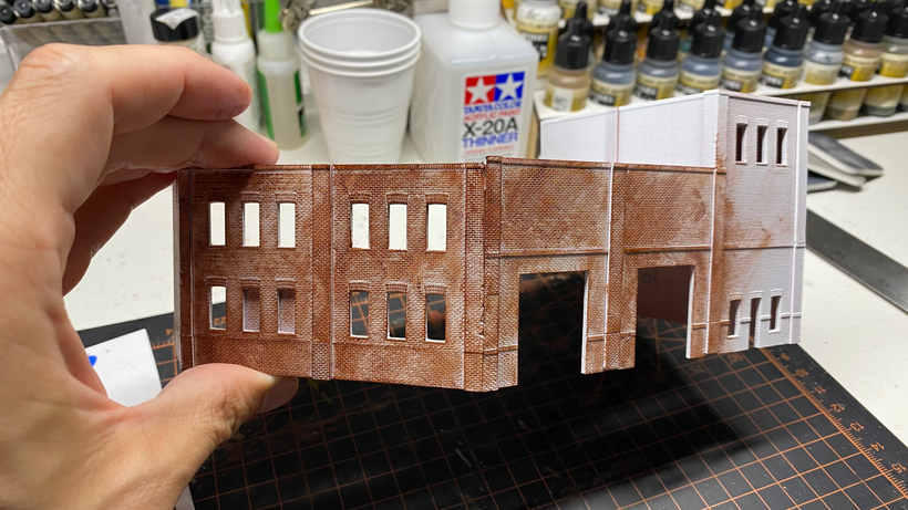 Building a Custom N Scale Structure