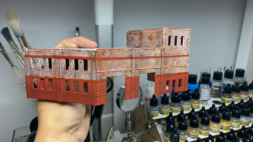 Building a Custom N Scale Structure