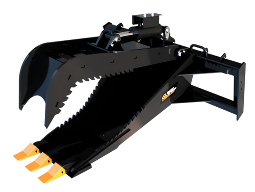 Mighty Dig-n-Grab - Stump Bucket Grapple | Skidgear