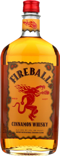 Licor Fireball Cinnamon Whisky 1000ml | Mauá Free Shop