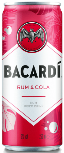 Bacardí Rum & Cola 250ml | Mauá Free Shop