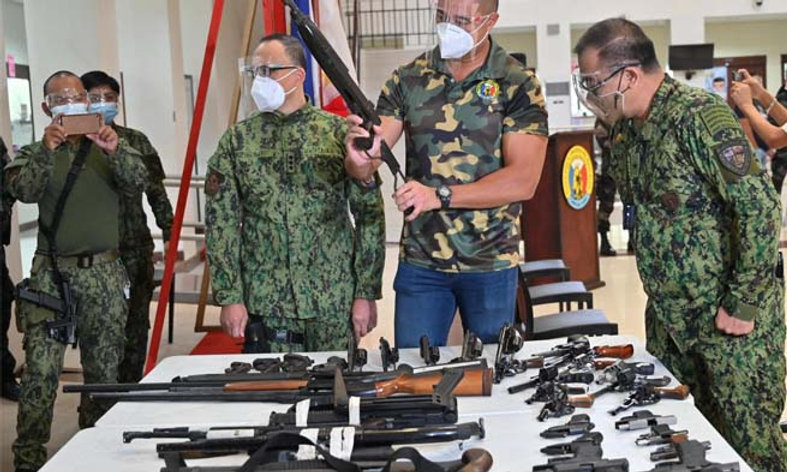 85 ‘di lisensiyadong baril, kumpiskado sa San Juan 85 ‘di lisensiyadong baril, kumpiskado sa San Juan