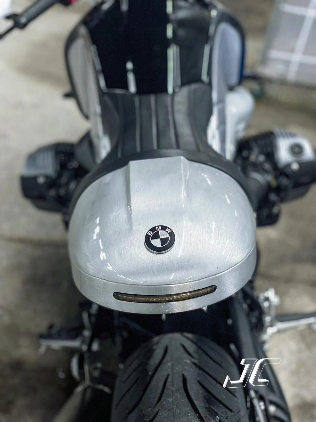 BMW RnineT Custom Seat and Tail | Blackbird Moto New