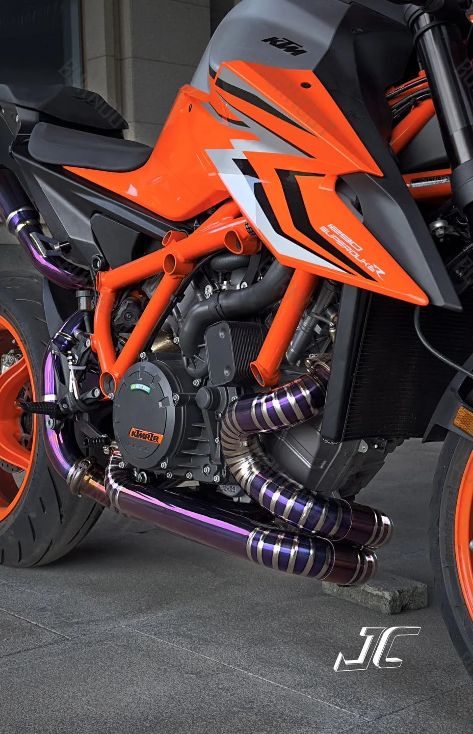 KTM 1290 3.0 Titanium Exhaust (No Muffler) | Blackbird Moto New