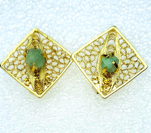 Rhombus with emerald wall | RepresentArte