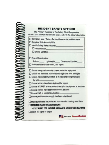 Safety Officer Book | Icommandboard
