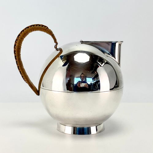 Sylvia Stave Art Deco Silverplated Spherical Jug | Rolighed ...