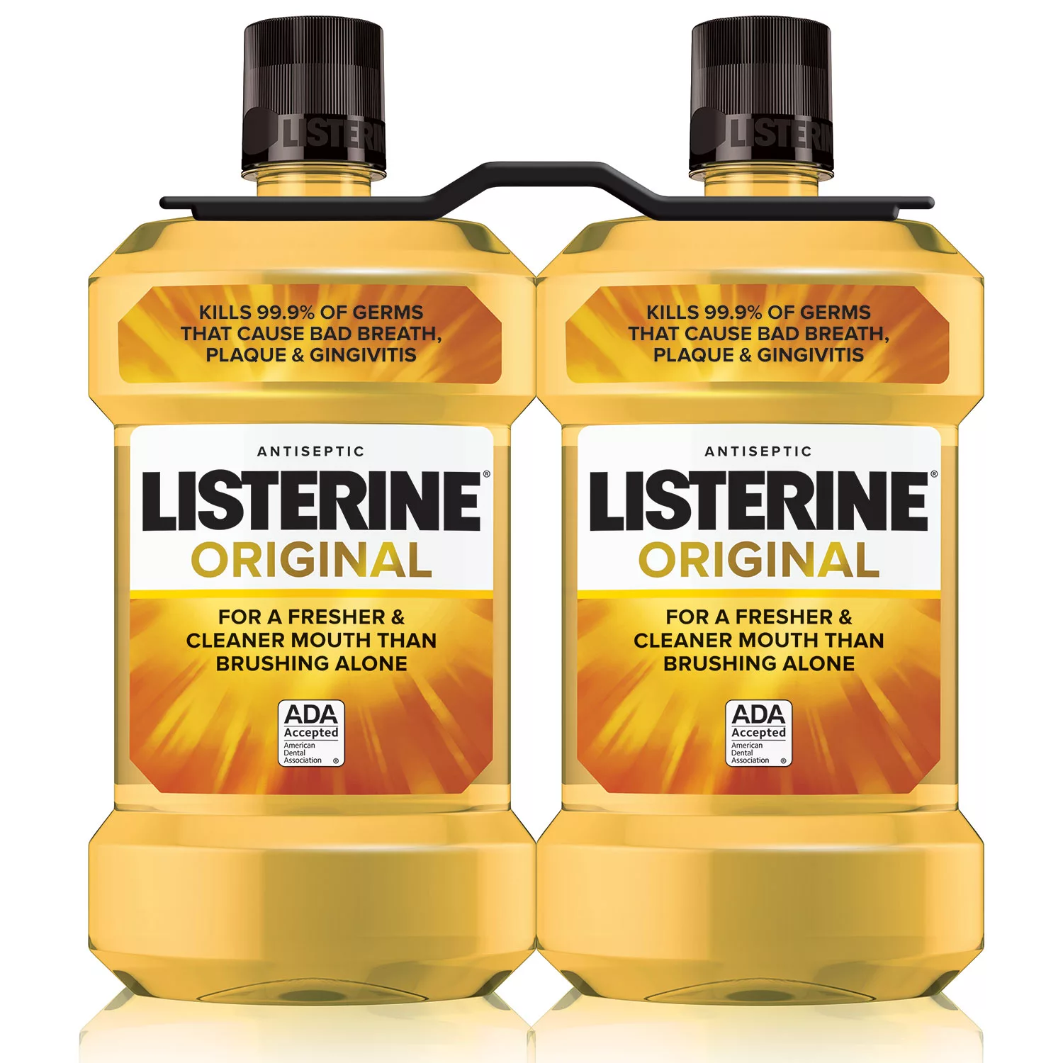 Listerine Antiseptic Mouthwash, Original (1.5L, 2 pk ...