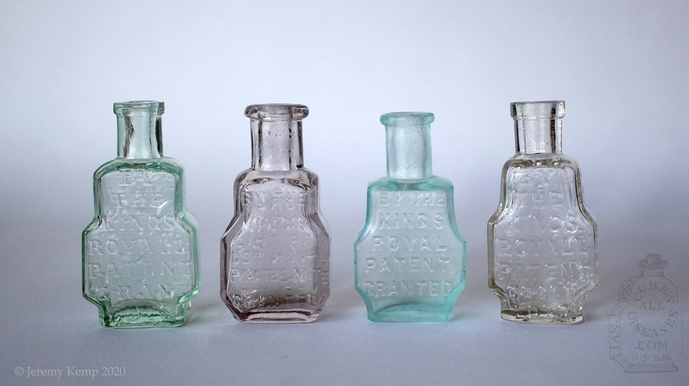 Turlington's Balsam of Life: the 1754 bottle..