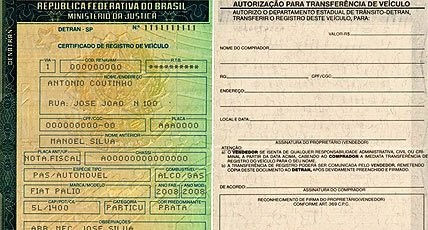 Recibo eletrônico de compra e venda de veículo (ATPV)