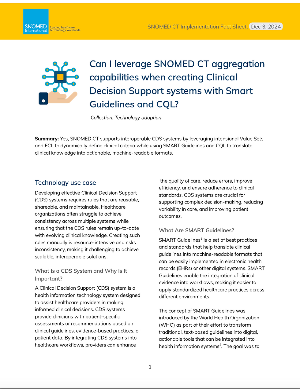 Resources | SNOMED International