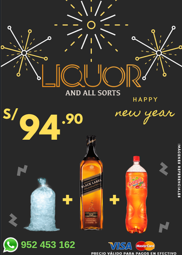 Combo JW Black Label | LIQUOR Licores deliv