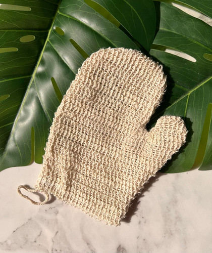 Sisal Shower Glove | Oak & Willow