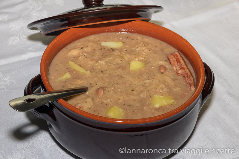 Jota (minestra di fagioli, patate e crauti)