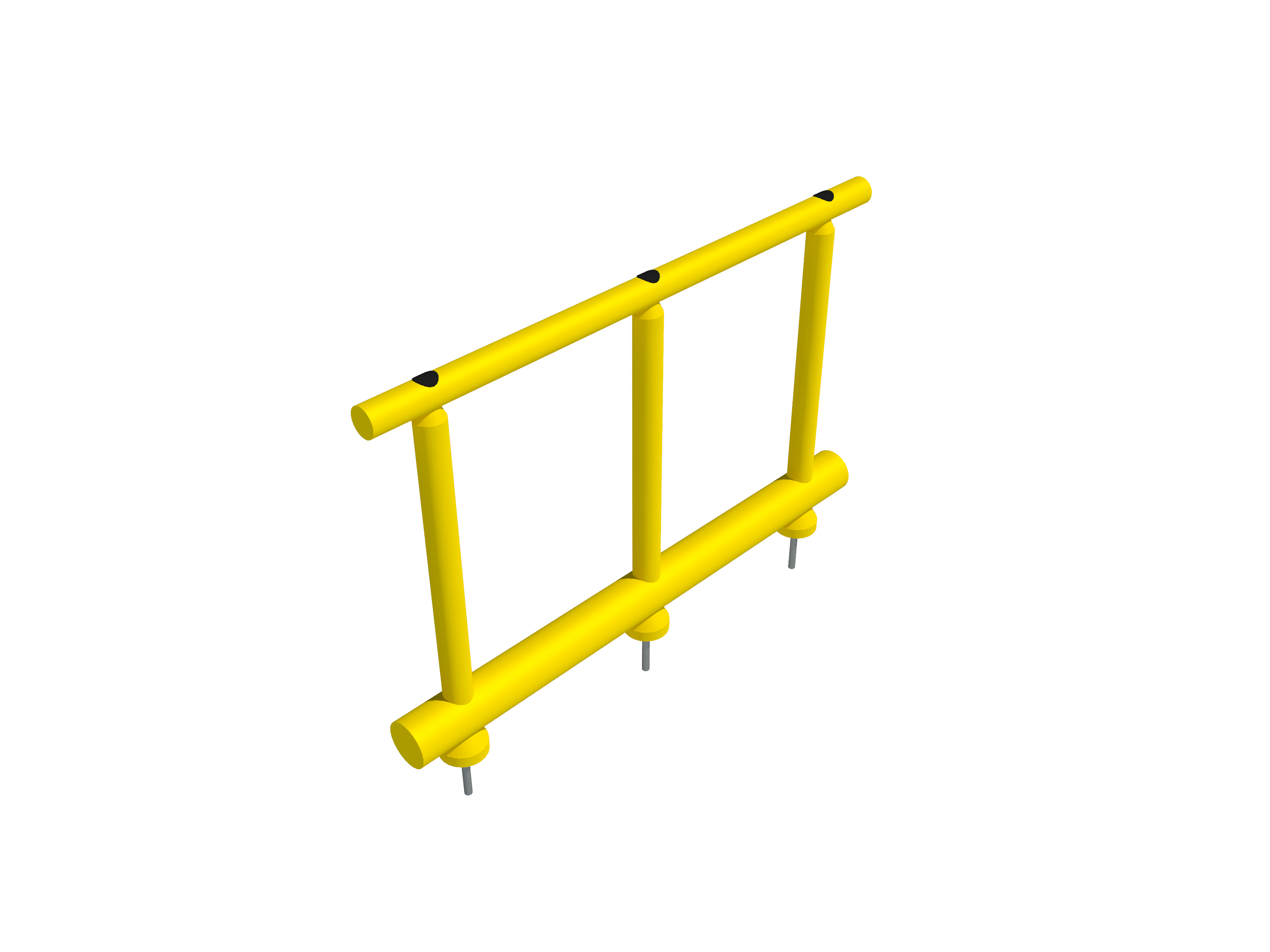 P-Barrier Rail 200 Impact Protection from Polybar Group